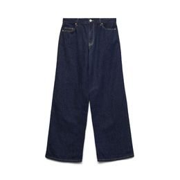V&eacute;ro Moda Vero Moda Weit geschnitten in Dark Blue Denim | Gr.: W28/L34