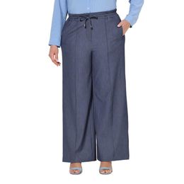 Ulla Popken Schlupfhose in blue denim | Gr.: 62 - Normalgr&ouml;&szlig;e