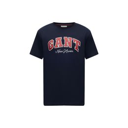 Gant Shirt male size S Dark blue / bright red