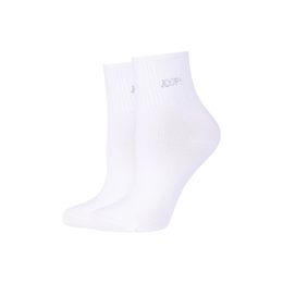 JOOP! JOOP Damen Socken, Gr. 39, wei&szlig;, Obermaterial: 70% Modal, 28% Polyamid, 2% Elasthan, Socken