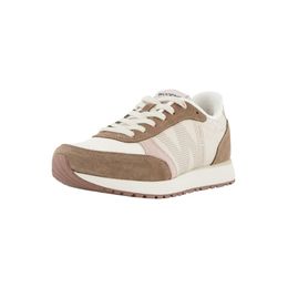 Woden Sportliche Schn&uuml;rschuhe in Beige | Gr.: 42