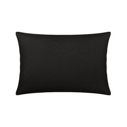Erwin M&uuml;ller Erwin M&uuml;ller Single-Jersey Kissenbezug Freising in schwarz | Gr.: 40 x 60 cm
