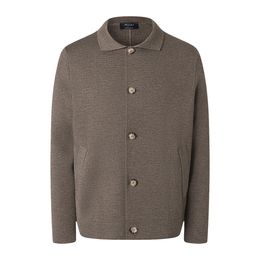 Maerz Muenchen Herren Strickjacke "Maerz Muenchen 520600 Strickjacke Herren Bekleidung", braun, Gr. 54, 100% Wolle (Merino), Strickjacken