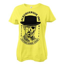 Breaking Bad Shirt "Albuquerque Ink Girly Tee" in Gelb | Gr.: XL