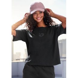 Buffalo T-Shirt in schwarz | Gr.: 36-38
