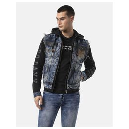 Cipo & Baxx Cipo & Baxx Jeansjacke CJ309 in BLUE | Gr.: S