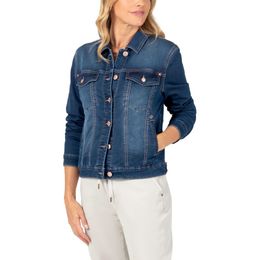 Timezone Jacke Denim Jacket in Blau | Gr.: L