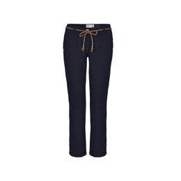 Killtec Sommerhose Damen mit G&uuml;rtel in Dunkelnavy | Gr.: 40