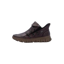 Rieker Maya &ndash; Hohe Sneaker aus Leder Rot | Gr.: 38
