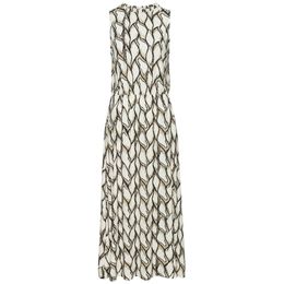 Lascana Jerseykleid in creme-khaki bedruckt | Gr.: 42