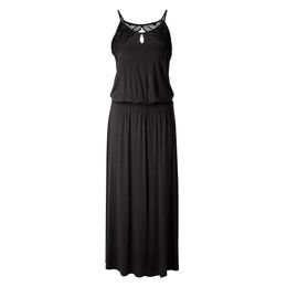 Aniston CASUAL Sommerkleid in schwarz | Gr.: 48