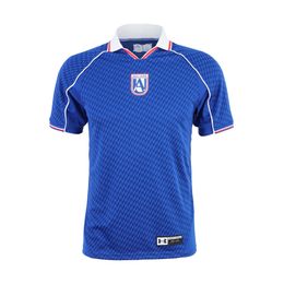 Under Armour Jersey '96 Terrace Country' male size XL Gentian / Royal blue / bright red / White