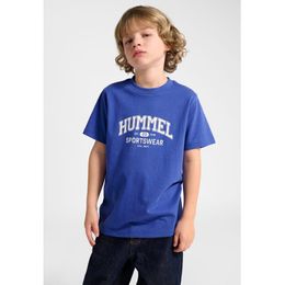 Hummel T-Shirt Hmljr Reg Kinder in DAZZLING BLUE | Gr.: 122/128