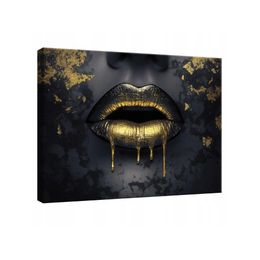 WALLARENA Bild Frau in Schwarz | Gr.: 70 x 100 cm