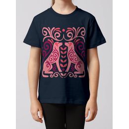 wat? Apparel T-Shirt Hundeliebe in Dunkelblau | Gr.: 98/104