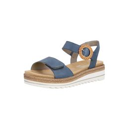 Remonte Espadrilles Sandalen in Blau | Gr.: 36