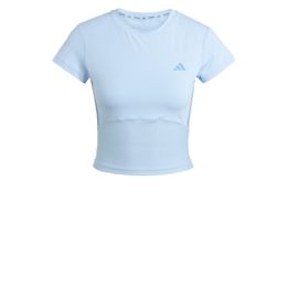 adidas Performance Performance Shirt 'Hyperglam' female size XS/S Azure / Light blue
