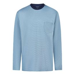 Ammann Schlafanzug Oberteil Mix & Match in Copen blue | Gr.: XL