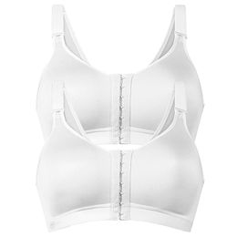 Anita Sport BH mit Vorderverschluss Frontline Open in Weiss Weiss | Gr.: 95A