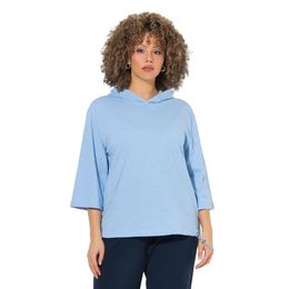 Ulla Popken Shirt in himmelblau | Gr.: 50-52