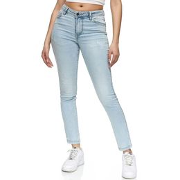 REPUBLIX Skinny-Fit Jeans STELLA in Bleached Blue | Gr.: 44