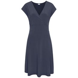 Lascana Jerseykleid in blau | Gr.: 38
