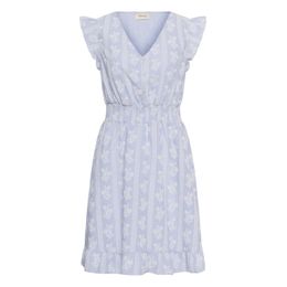 Cream Damen Midikleid "Kleid CRAmmeli", blau, Gr. 44, Obermaterial: 73% Polyester PES. 27% Viskose CV., Kleider
