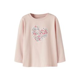 name it Shirt 'NMFKIWI' M&auml;dchen Gr&ouml;&szlig;e 122/128 opal / pink / puder / wei&szlig;
