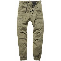 Vintage Industries Cargohose in Gr&uuml;n | Gr.: W30