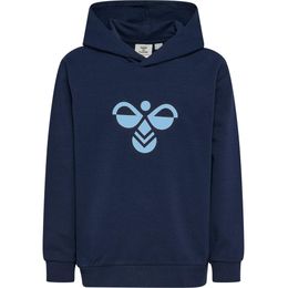 Hummel Kapuzenpullover Hmljr Reg Kinder in DRESS BLUES/FLINT STONE | Gr.: 122/128