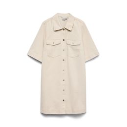 V&eacute;ro Moda Vero Moda Jeanskleid in Ecru | Gr.: M