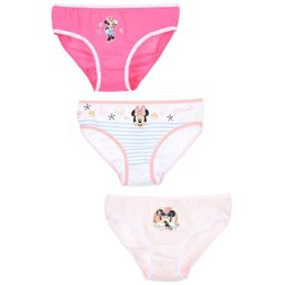 3er-Set: Slips Disney Minnie Mouse in Bunt | Gr.: 116/128