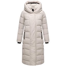 Navahoo Damen Steppmantel "Engelsfeder XIV", beige, Gr. XXL, Obermaterial: 100% Polyester. Innenfutter: 100% Polyester. Wattierung: 100% Polyester.