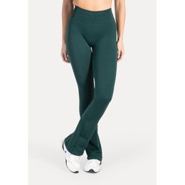 Smilodox Schlaghose Leggings Aylin Scrunch in Petrol | Gr.: XL
