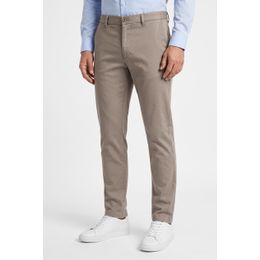 Calvin Klein Herren Stoffhose "SLIM REFINED COTTON STRETCH TROU", beige, Gr. 32, unifarben, Web, Obermaterial: 90% Baumwolle, 8% Elastomultiester, 2%