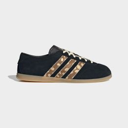 Damen Sneaker "GAZELLE LO PRO", adidas originals, Gr. 42core schwarz, braun desert, warm vanilla, Leder, Schuhe