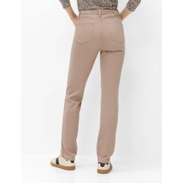 Brax Damen 5-Pocket-Hose "Style CAROLA"taupe, Gr. 23, Web, 40% Lyocell, 28% Modal, 17% Baumwolle, 12% Elastomultiester, 3% Elasthan, Hosen
