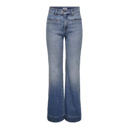 Only Jeans mit weitem Bein in Medium Blue Denim | Gr.: W30/L32