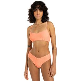 Billabong Damen Bikini-Hose "Tanlines Fiji", orange, Gr. XS, Obermaterial: 91% Polyester, 9% Elasthan., Badehosen