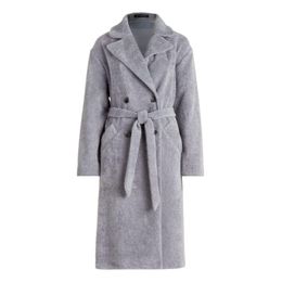 Betty Barclay Blazermantel mit G&uuml;rtel in Grau | Gr.: 40