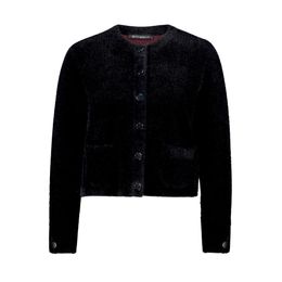 Betty Barclay Strick-Cardigan mit aufgesetzten Taschen in Schwarz | Gr.: 40