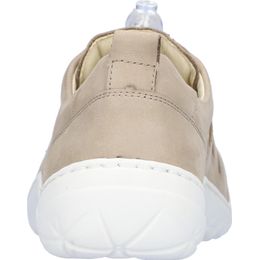 Waldl&auml;ufer WALDL&Auml;UFER Damen Schn&uuml;rschuh "K-Milena", Gr. 4beige, Nubukleder, unifarben, Schuhe, Komfortschuh, Bequemschuh, Schlupfschuh in extraweiter K-Weite