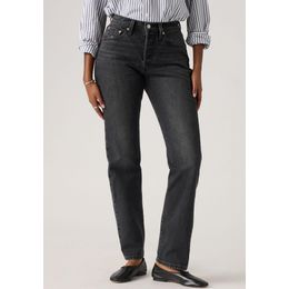 Levi's LEVI'S Damen Stretch-Jeans "LV Jeans 501 CURVE BLACKS", schwarz, Gr. 28, Denim/Jeans, Obermaterial: 99% Baumwolle, 1% Elasthan, Jeans, Die Passform