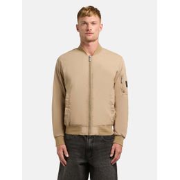 Khujo Herren Bomberjacke "Tawas", beige, Gr. XXL, Obermaterial: 70% Baumwolle, 30% Nylon. Innenfutter: 100% Polyester, Jacken, L&auml;ssige Herren