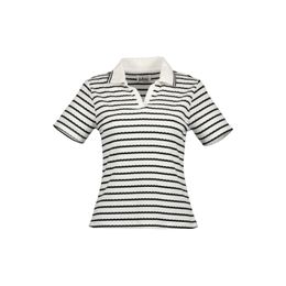 Blue Seven Damen Poloshirt "Poloshirt"0001, wei&szlig;, Gr. 36, 50% Baumwolle, 45% Polyester, 5% Elasthan, Shirts