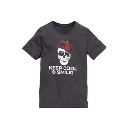 Kidsworld T-Shirt in anthrazit | Gr.: 128/134