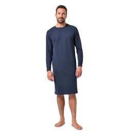 JP1880 Langer Schlafanzug in navy blau | Gr.: 7XL