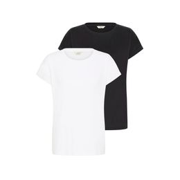 oxmo Rundhalsshirt OXCoda 2er-Pack in Bunt | Gr.: XXL
