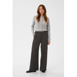 Kaffe Casual Hose KAkaren Regular fit in Grey Pinstripe CC | Gr.: 40