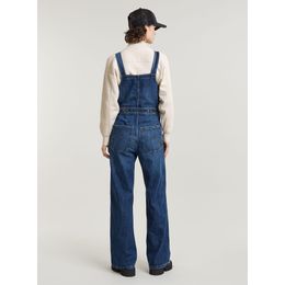 G-Star Raw G-STAR Damen Jumpsuit "Straight Leg Zip Latzhose"worn in waterspouts, Gr. XXS, Obermaterial: 100% Baumwolle, Overalls